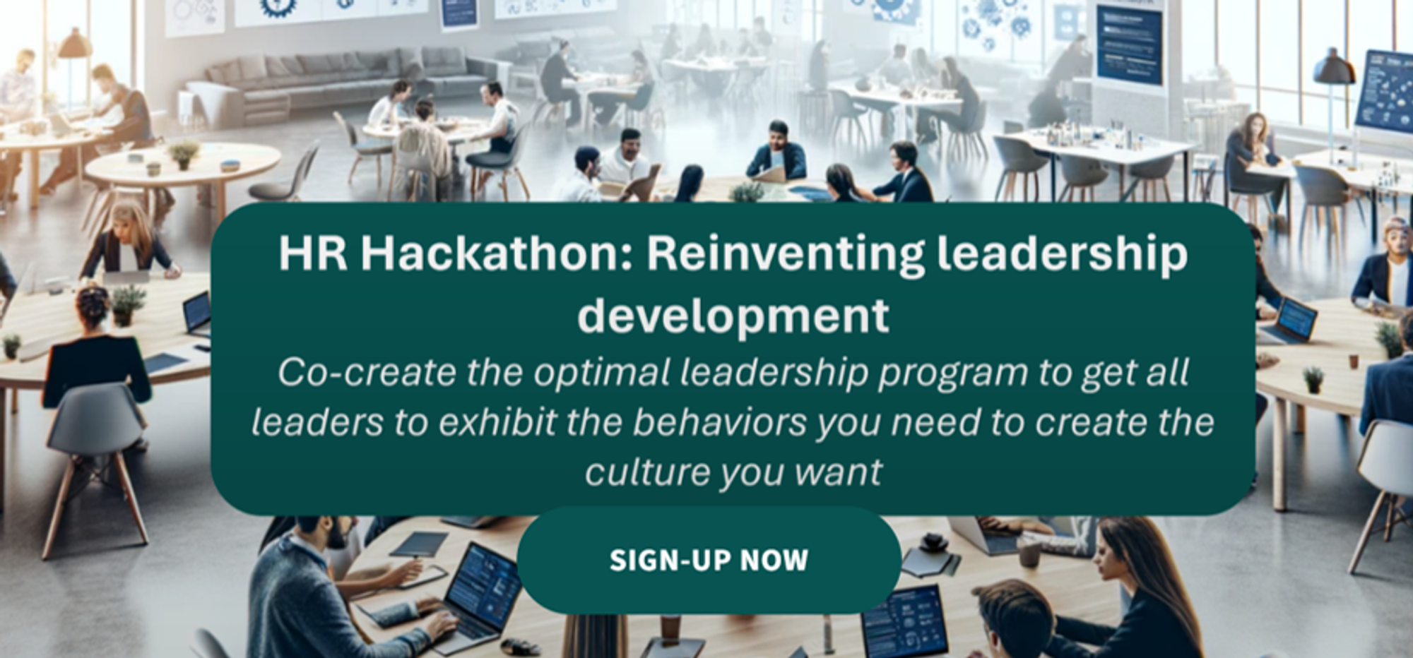 HR Hackathon: Reinventing leadership development