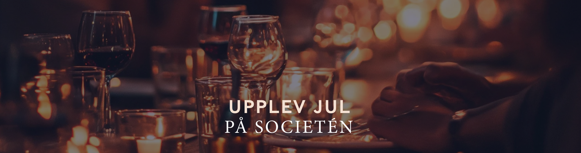 Välkommen på gratis julbord för medlemmar på Societen i Varberg!