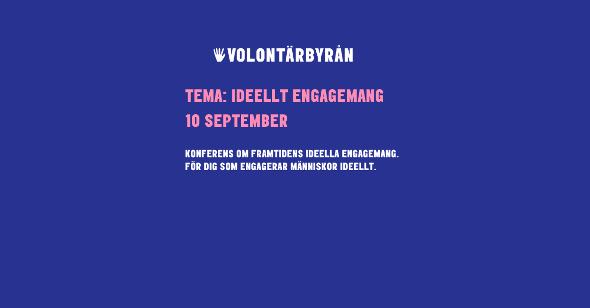 TEMA: Ideellt engagemang