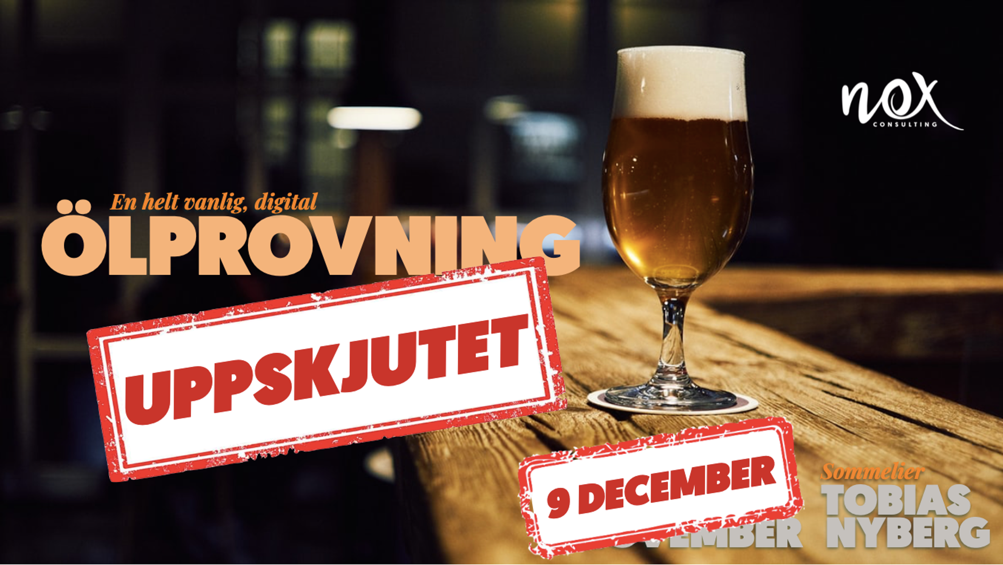 En digital ölprovning