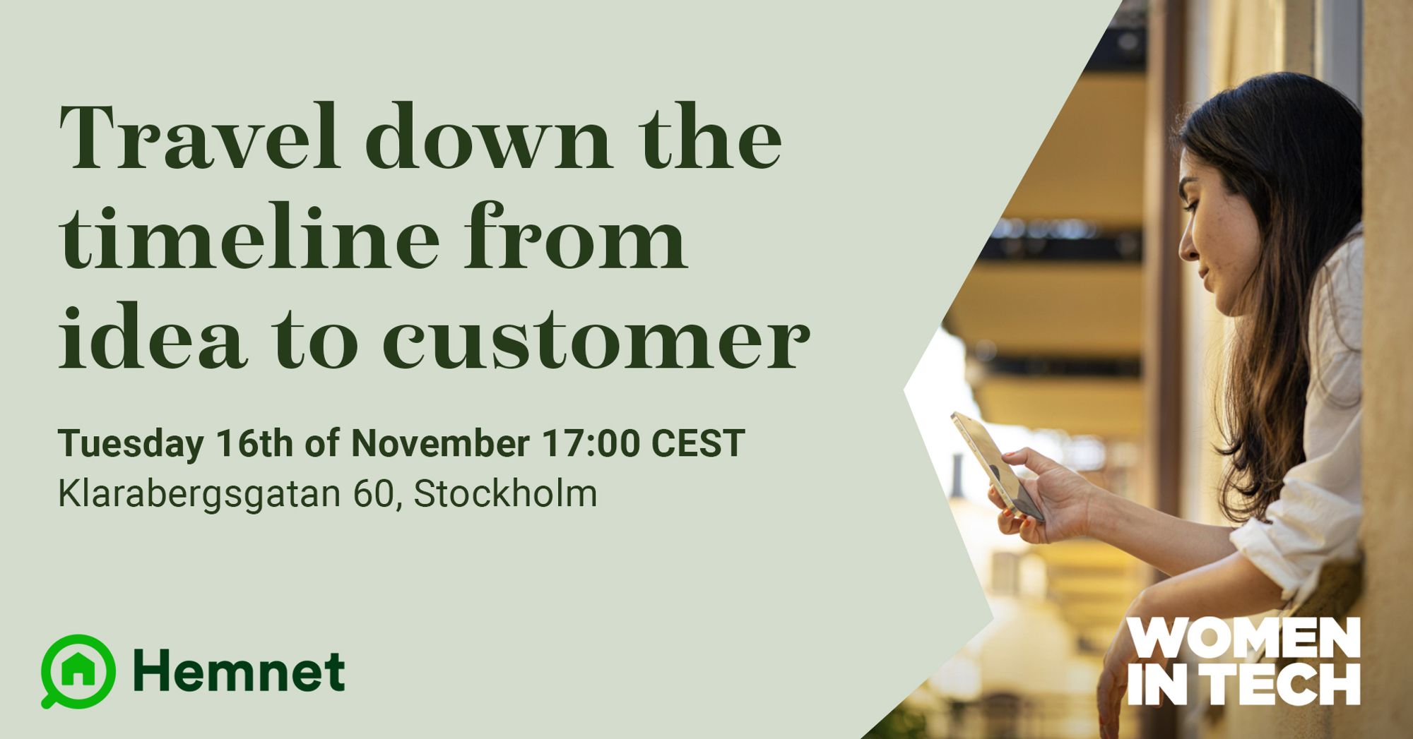 Hemnet Meetup – Travel down the timeline from idea to customer
