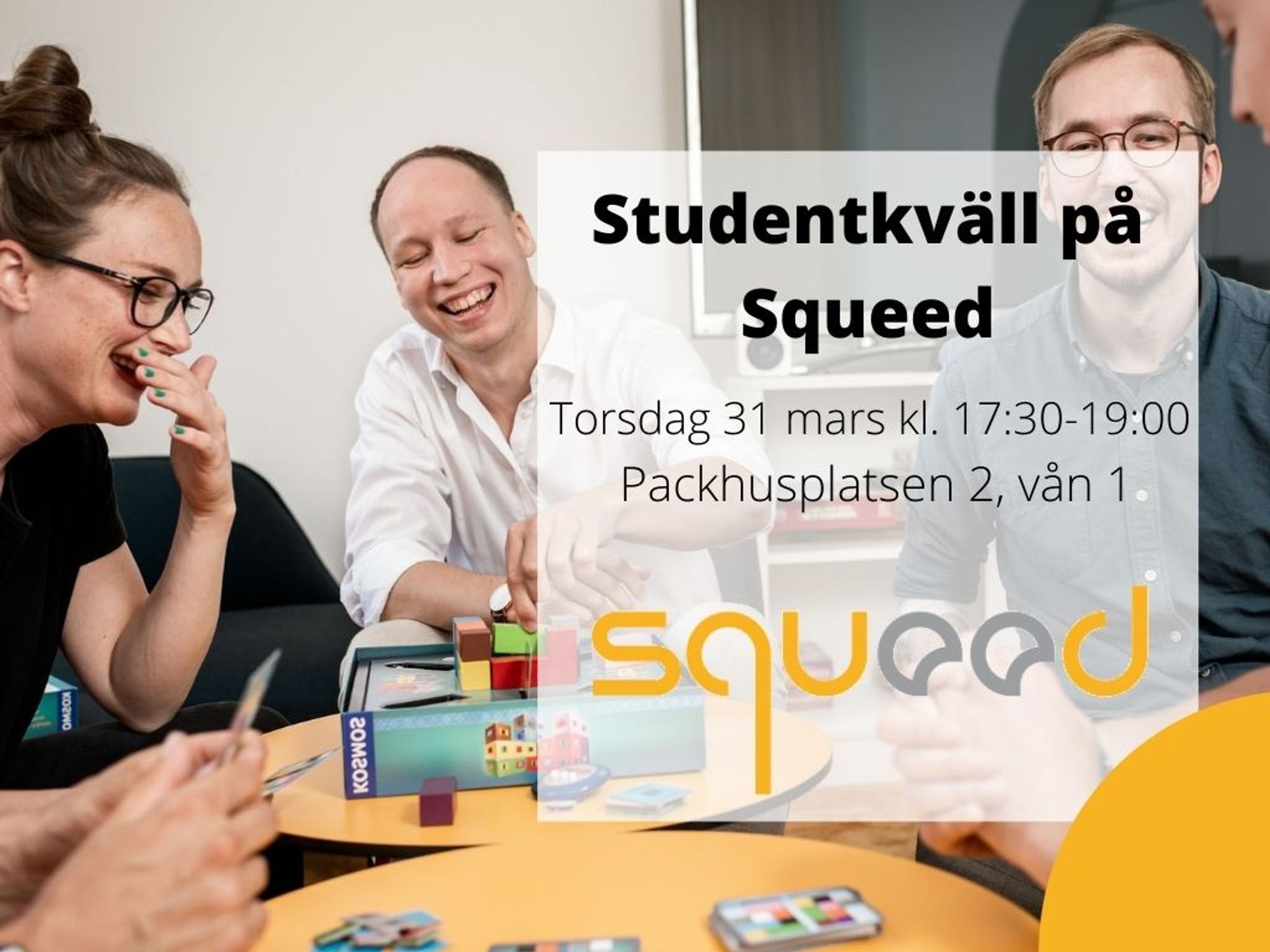 Studentkväll på Squeed